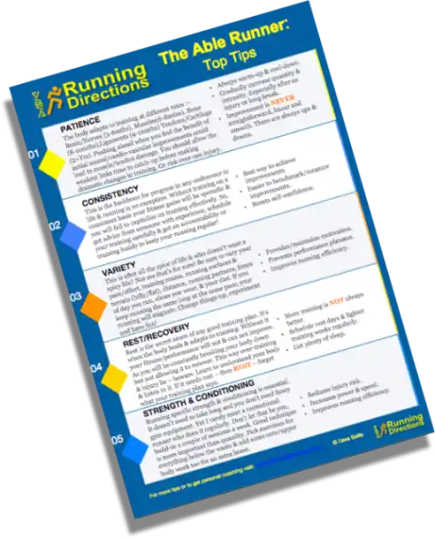 Running Directions: Homepage